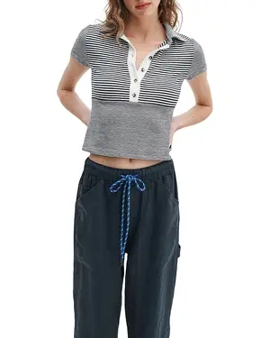 Rag & Bone Button Up T-shirts For Women