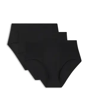 Chantelle High Cut Bikini Bottoms Pack Of 3 - Black