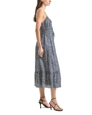Derek Lam 10 Crosby Abigail Printed Midi Dress