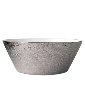 Bernardaud Ecume Serving Bowl - Platinum