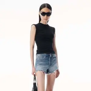 Alexander Wang Twisted Bust Layered Tank