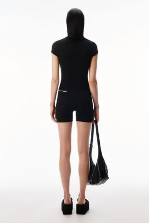 Alexander Wang Logo Print Fitted Tee
