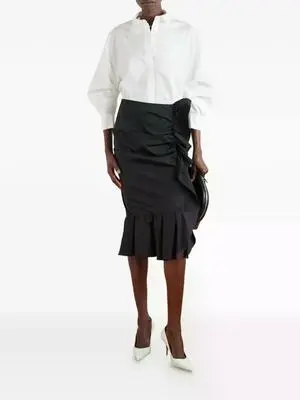 Carolina Herrera Balloon Sleeve Shirt