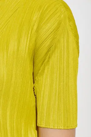Issey Miyake Midi Pleated Dress