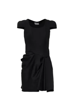 Alexander McQueen Draped Mini Dress