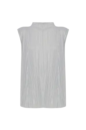 Issey Miyake Sleeveless Pleated Top