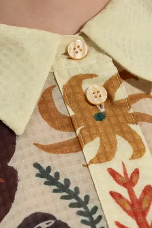 Etro Asymmetrical Printed Shirt
