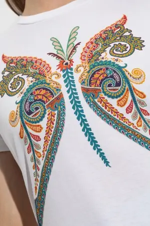 Etro Printed Cotton T-shirt