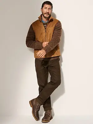 Overland Cliff Suede Leather Vest