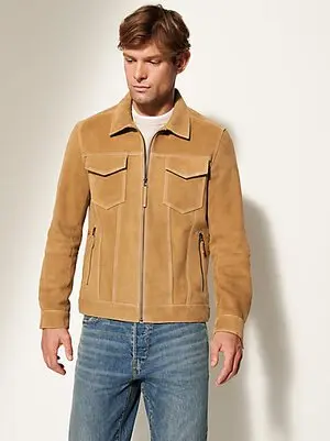 Overland Shane Suede Leather Jacket