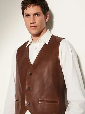 Overland Nash Leather Vest