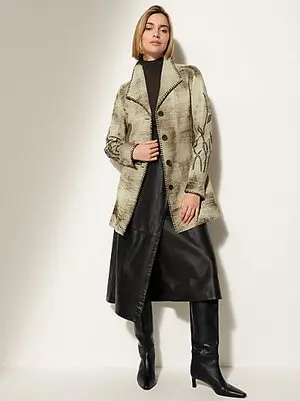 Overland Harper Suede Leather Jacket - Distressed Khaki