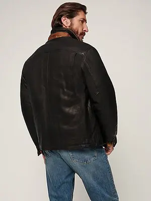 Overland Romano Lambskin Leather Jacket