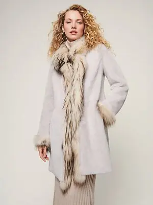 Overland Chantal Reversible Sheepskin Coat