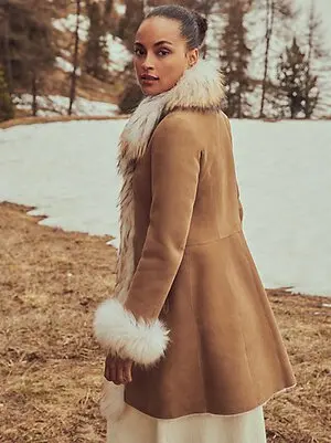 Overland Chantal Reversible Sheepskin Coat