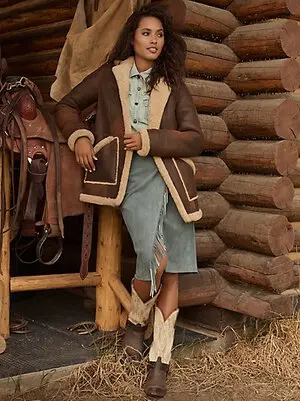 Overland Marleigh Sheepskin Coat