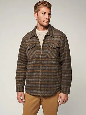 Overland Nashville Plaid Cotton Shirt Jacket