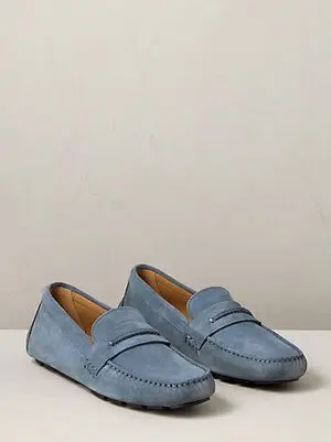 Overland Suede Leather Loafers