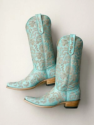Overland Florence Leather Cowboy Boots