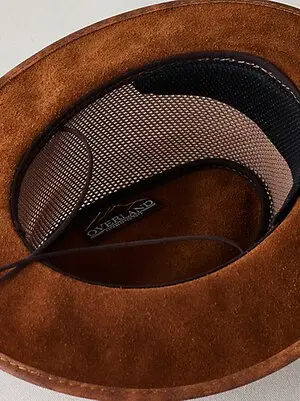 Overland Shoreline Crushable Leather & Mesh Western Hat