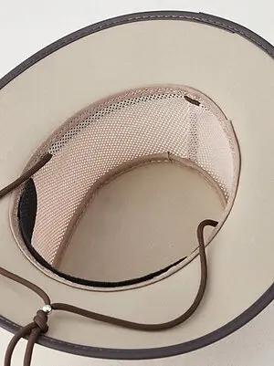 Overland Gulf Crushable Mesh Western Breezer Hat