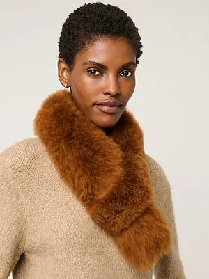 Overland Serena Alpaca Scarf - Caramel