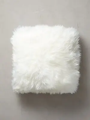 Overland 18" X 18" Double-sided Australian Sheepskin Pillow - Ivory