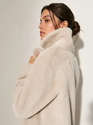 Overland Yvette Shearling Sheepskin Coat
