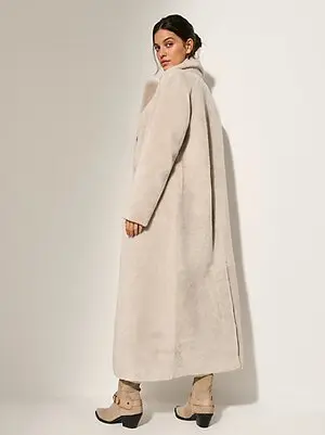 Overland Yvette Shearling Sheepskin Coat