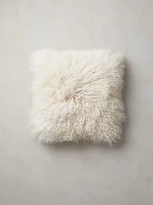 Overland 16" X 16" Tibetan Lamb Pillow - Shell