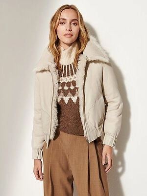 Overland Phoebe Reversible Shearling Jacket