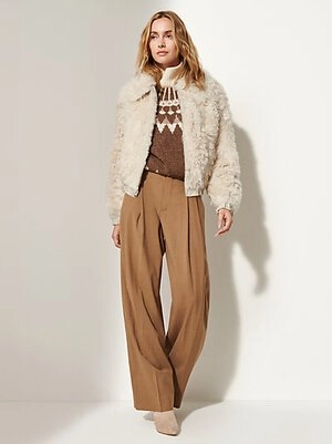 Overland Phoebe Reversible Shearling Jacket