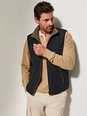 Overland Cole Reversible Suede Leather Vest