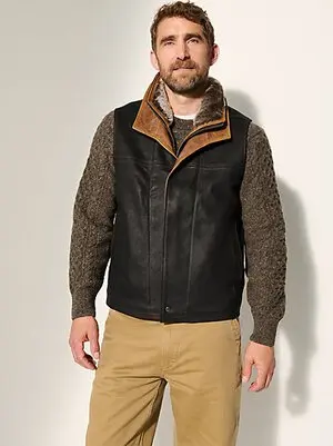 Overland Trekker Leather Vest