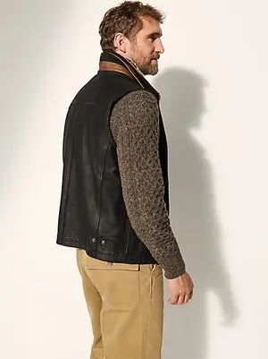 Overland Trekker Leather Vest