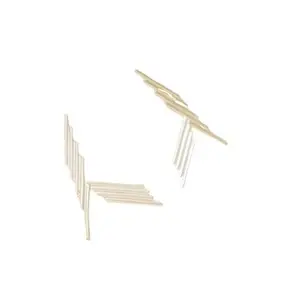 EUNOÉ Flechas Sculptural Earrings - Silver
