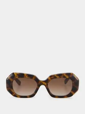 EMMANUELLE KHANH Tortoiseshell Acetate Sunglasses - Brown