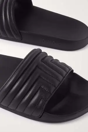 TOM FORD Quilted Leather Slides