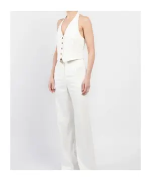 Veronica Beard V-neck Sleeveless Vest