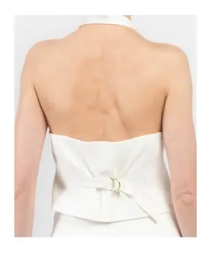 Veronica Beard V-neck Sleeveless Vest