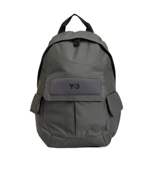 Y3 Logo Pocket Backpack