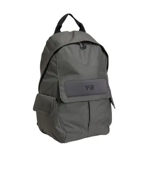 Y3 Logo Pocket Backpack