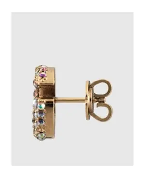 Gucci Gg Crystal Earrings - Multicolor