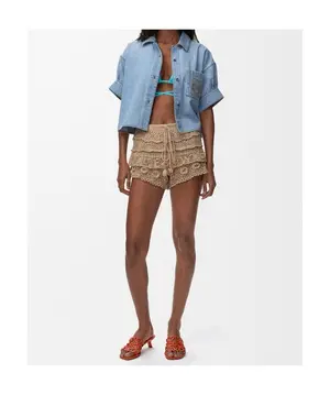 Loewe Cropped Logo Pocket Top