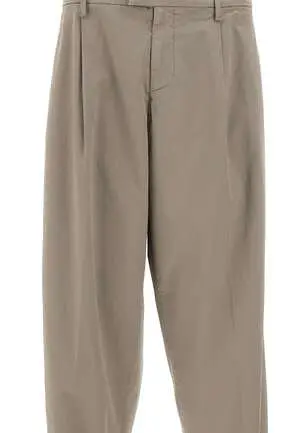 DONDUP Cropped Pleated Trousers