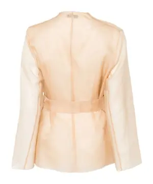 Antonelli Firenze Cinched Waist V-neck Jacket
