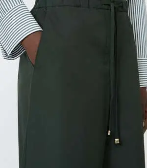 Max Mara Drawstring Wide-leg Trousers