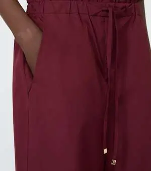 Max Mara Drawstring Wide-leg Trousers
