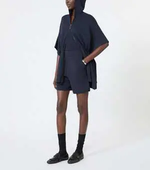 Max Mara Viscose-blend Zip-up Hoodie