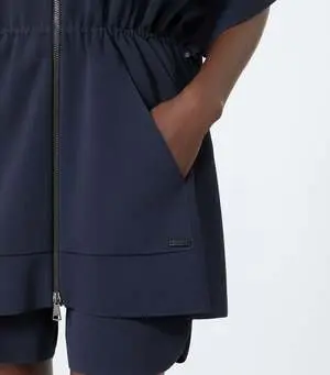 Max Mara Viscose-blend Zip-up Hoodie
